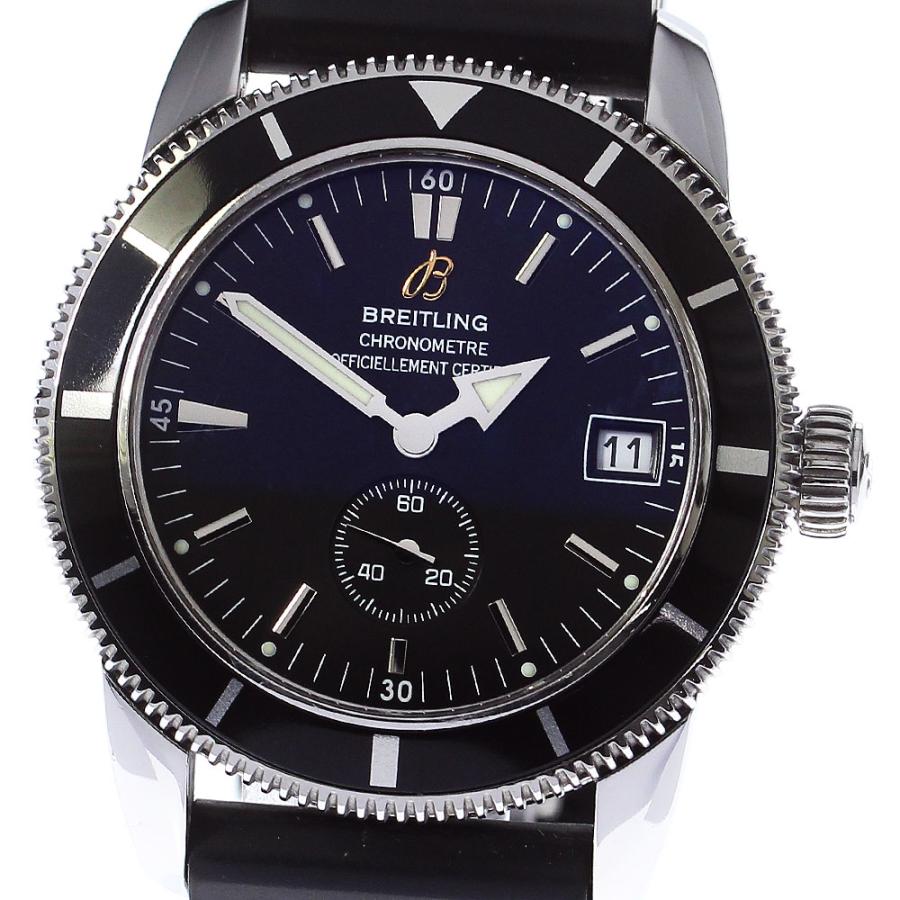 ブライトリング BREITLING A37320 スーパーオーシャン ヘリテージ 38 デイト 自動巻き メンズ _811423 ...