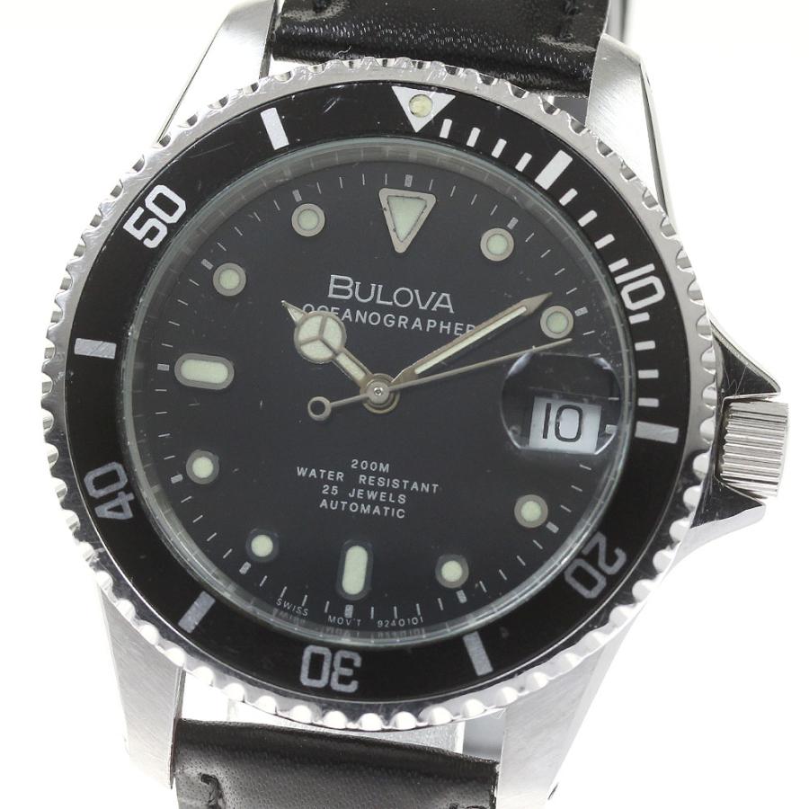 ブローバ BULOVA オーシャノグラファー 自動巻き メンズ _811525 : CLOSER Yahoo!ショップ - 通販 ...