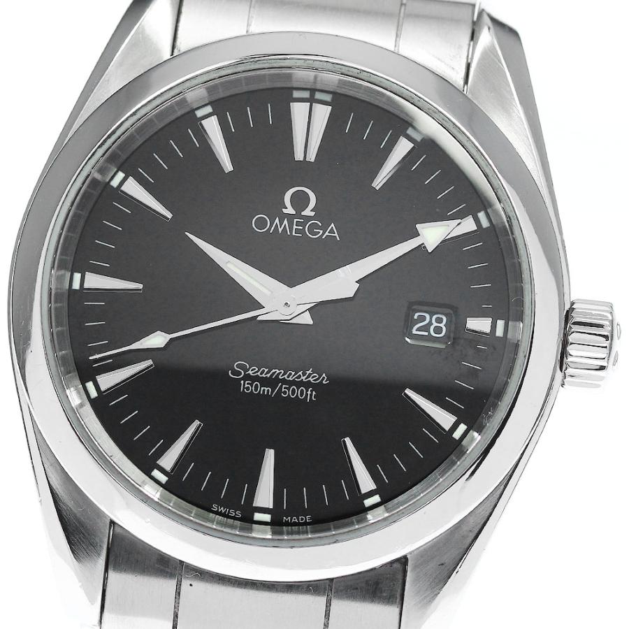 OMEGA オメガ 2518.50 シーマスター アクアテラ デイト クォーツ ボーイズ _811745 : CLOSER Yahoo ...