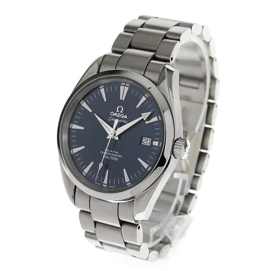 OMEGA オメガ 2503.80 シーマスター アクアテラ デイト 自動巻き メンズ 保証書付き_812056 : CLOSER Yahoo ...
