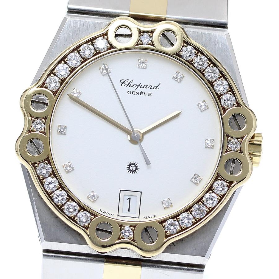 Chopard ショパール 8023/11 サンモリッツ ダイヤベゼル デイト クォーツ レディース _812191 : CLOSER Yahoo!ショップ - 通販 - Yahoo!ショッピング