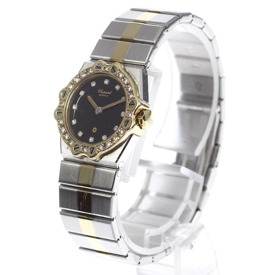 ショパール Chopard 8024 サンモリッツ YGコンビ ダイヤベゼル クォーツ レディース _812358 :812358:CLOSER Yahoo!ショップ - 通販 - Yahoo ...