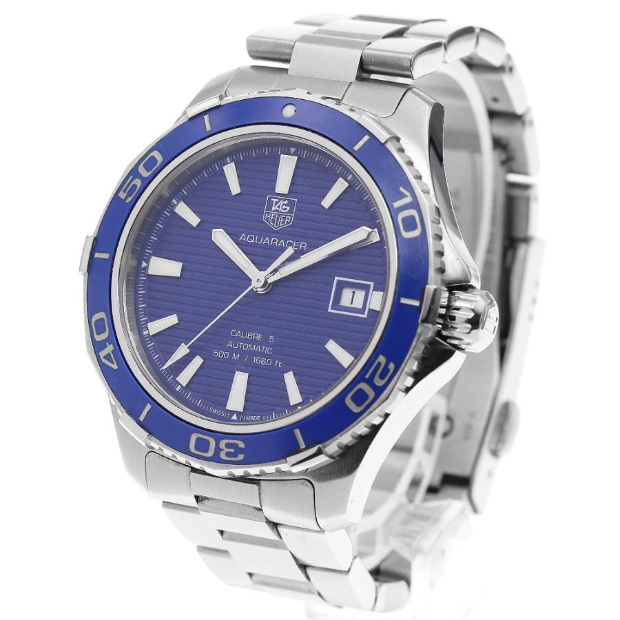 TAG HEUER タグホイヤー WAK2111 アクアレーサー キャリバー5 自動巻き メンズ 良品 _812703 : CLOSER ...