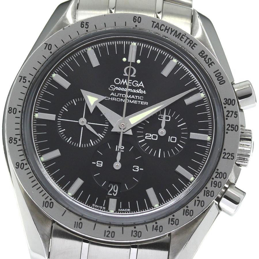 OMEGA オメガ 3551.50 スピードマスター ブロードアロー クロノグラフ 自動巻き メンズ _813020 : CLOSER ...