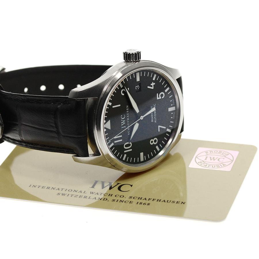 IWC IWC SCHAFFHAUSEN IW325501 パイロットウォッチ マークXVI デイト 自動巻き メンズ 良品 保証書付き ...