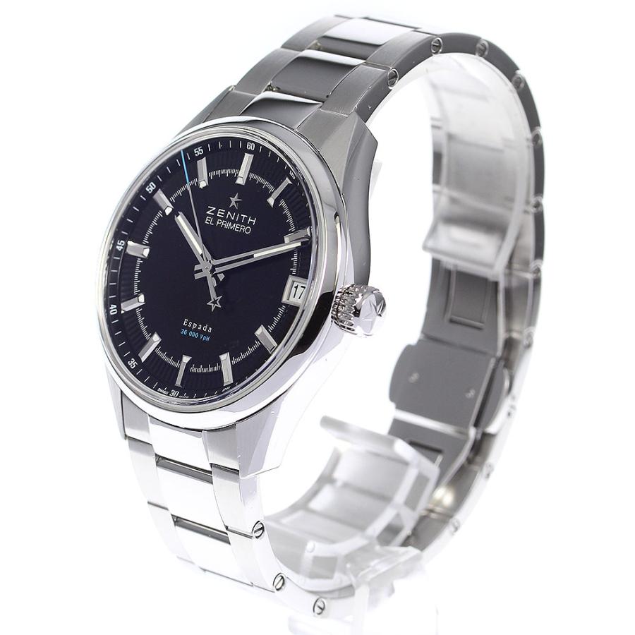 ZENITH（時計） ゼニス ZENITH 03.2170.4650 エルプリメロ エスパーダ デイト 自動巻き メンズ 箱付き_813180 : CLOSER Yahoo!ショップ - 通販 ...