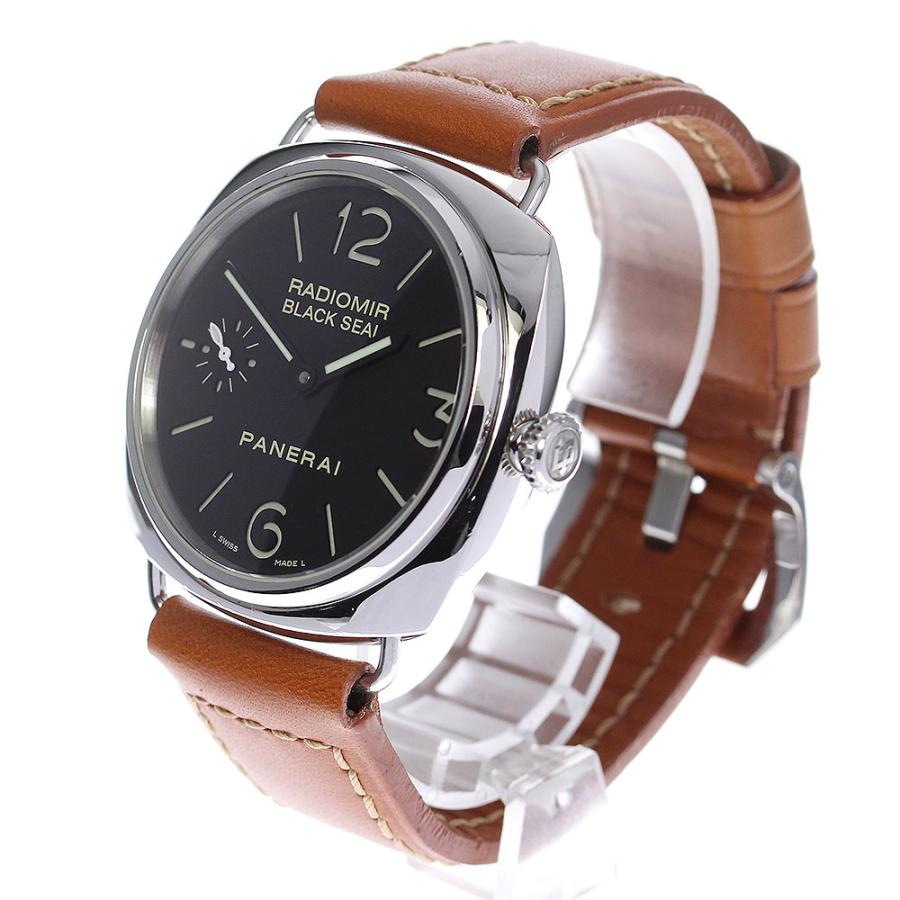 OFFICINE PANERAI パネライ PAM00183 ラジオミール ブラックシール スモールセコンド 手巻き メンズ 箱・保証書付き_813330 : CLOSER Yahoo ...