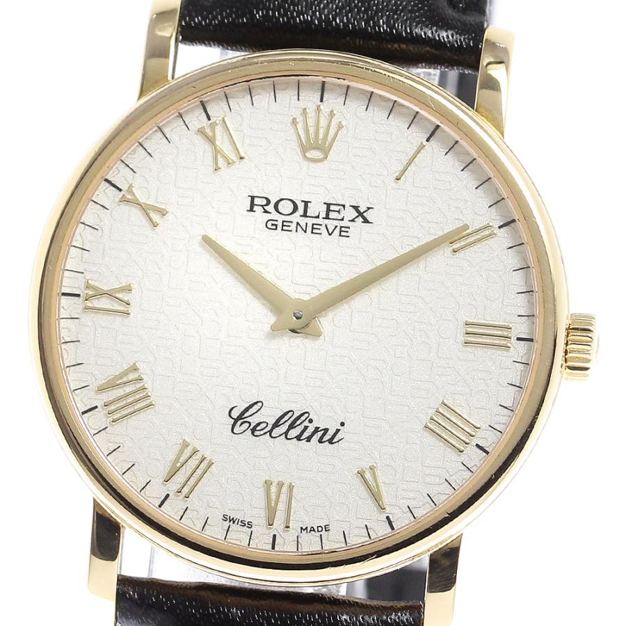 ROLEX ロレックス 5115/8 チェリーニ K18YG 手巻き メンズ 保証書付き_813571 : CLOSER Yahoo!ショップ ...