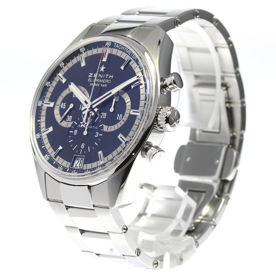 ZENITH（時計） ゼニス ZENITH 03.2040.400/21.M2040 エルプリメロ 36000VPH クロノグラフ 自動巻き ...