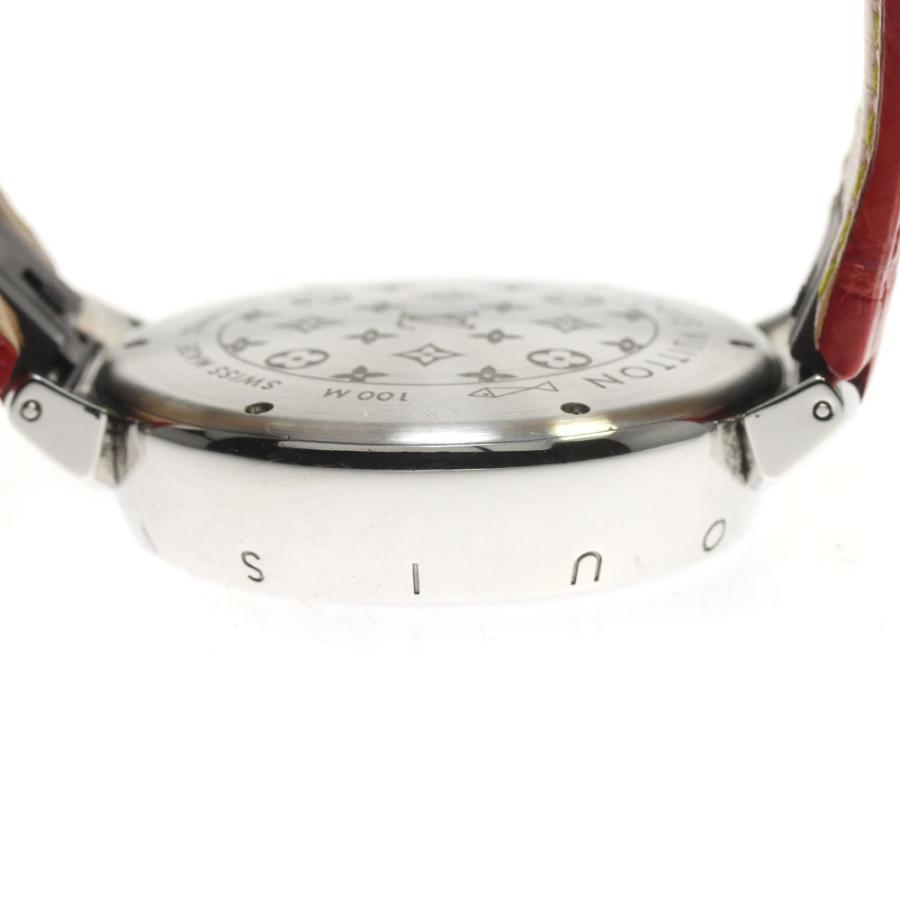 LOUIS VUITTON（ルイ・ヴィトン） LOUIS VUITTON Q1111 タンブール デイト クォーツ メンズ _814008 ...