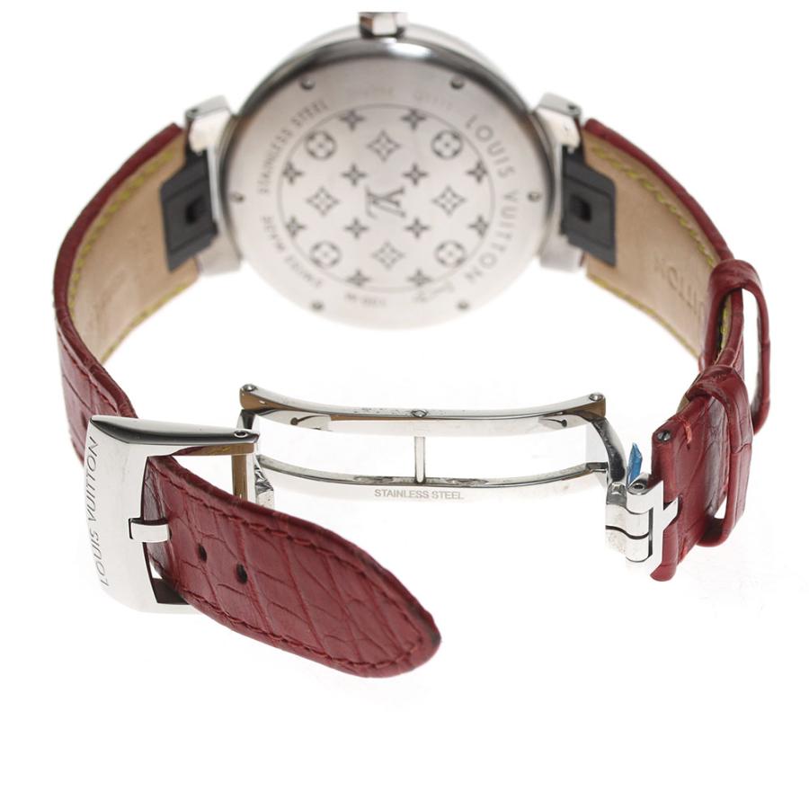 LOUIS VUITTON（ルイ・ヴィトン） LOUIS VUITTON Q1111 タンブール デイト クォーツ メンズ _814008 ...