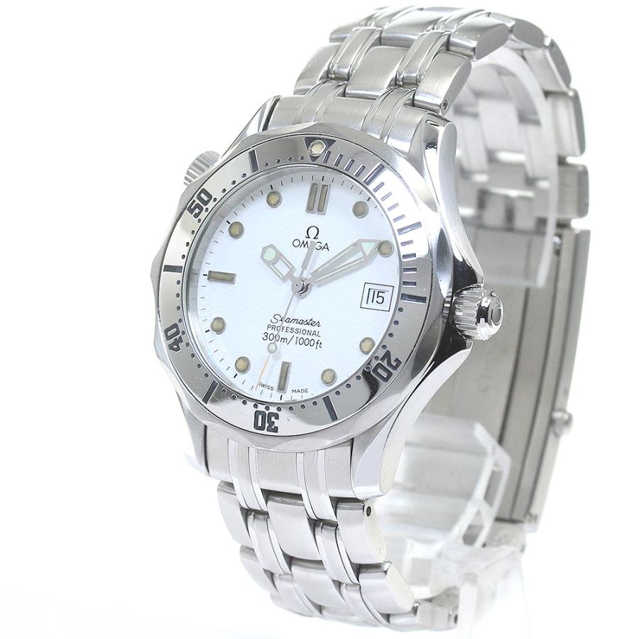 OMEGA オメガ 2562.20 シーマスター300 デイト クォーツ ボーイズ _814336 : CLOSER Yahoo!ショップ - 通販 - Yahoo!ショッピング