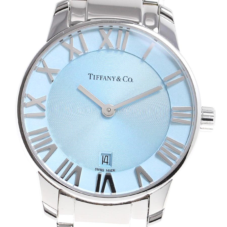 TIFFANY&Co.（ティファニー） TIFFANY&Co. 37447188 アトラス 2ハンド デイト クォーツ レディース 良品 保証 ...