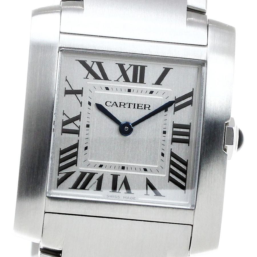 Cartier カルティエ CARTIER WSTA0074 タンクフランセーズ MM クォーツ ボーイズ 美品 箱・保証書付き_814537 ...