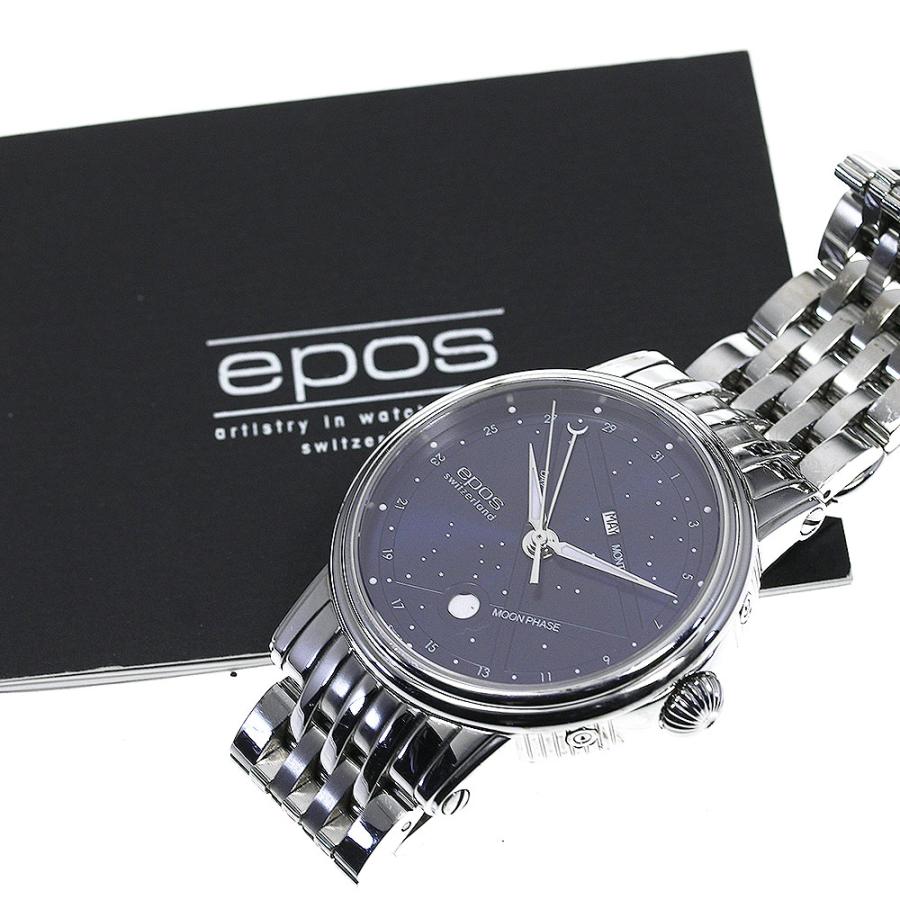 エポス EPOS 3391 エモーション ナイトスカイ ムーンフェイズ 自動巻き メンズ 保証書付き_814600 : CLOSER ...