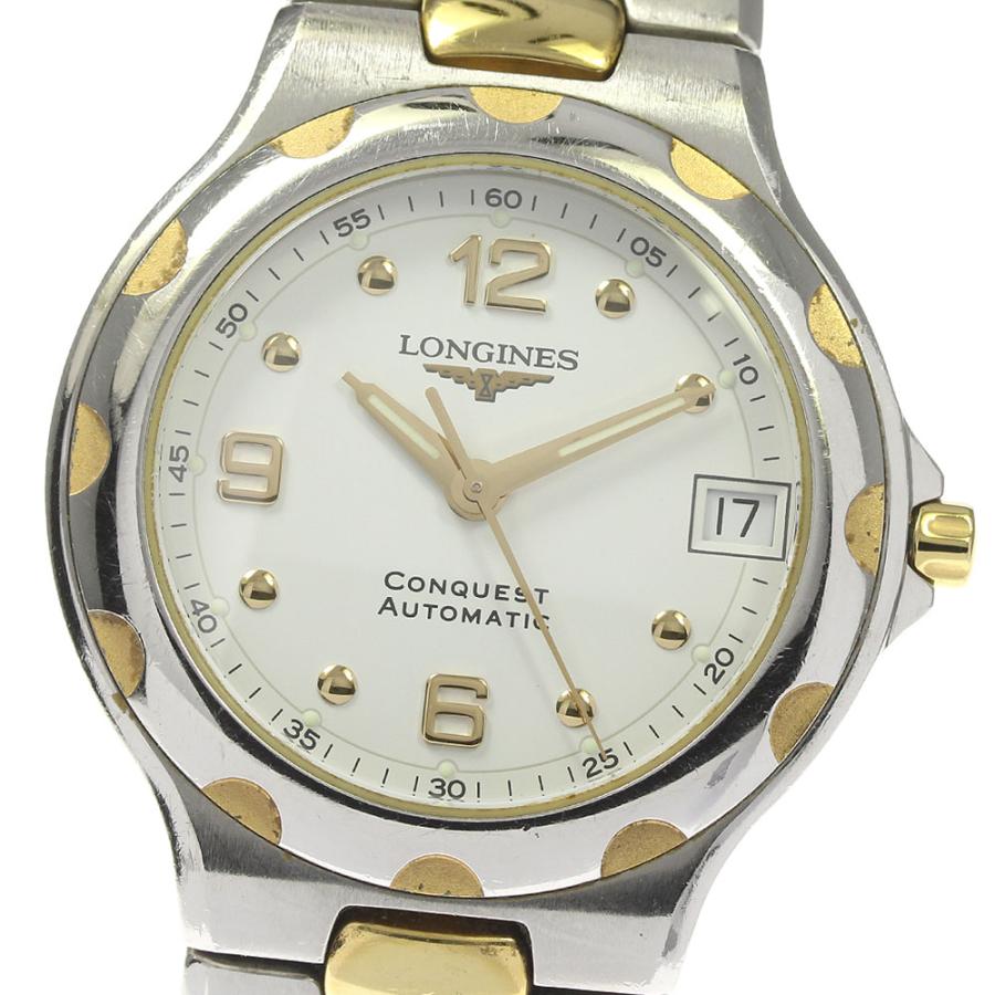 LONGINES ロンジン L1.635.3 コンクエスト 自動巻き メンズ _814645 : CLOSER Yahoo!ショップ - 通販 - Yahoo!ショッピング