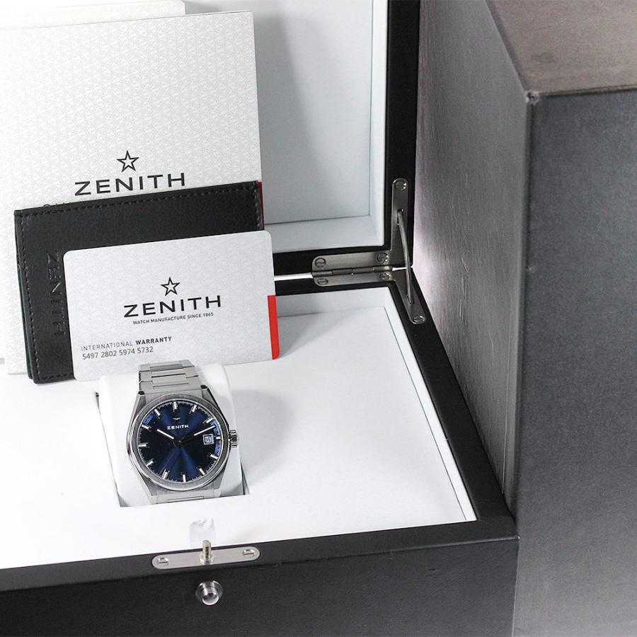 ZENITH（時計） ゼニス ZENITH 95.9000.670/51.M9000 デファイ クラシック デイト 自動巻き メンズ 美品 箱・保証書付き メーカーOH済み_814867 ...