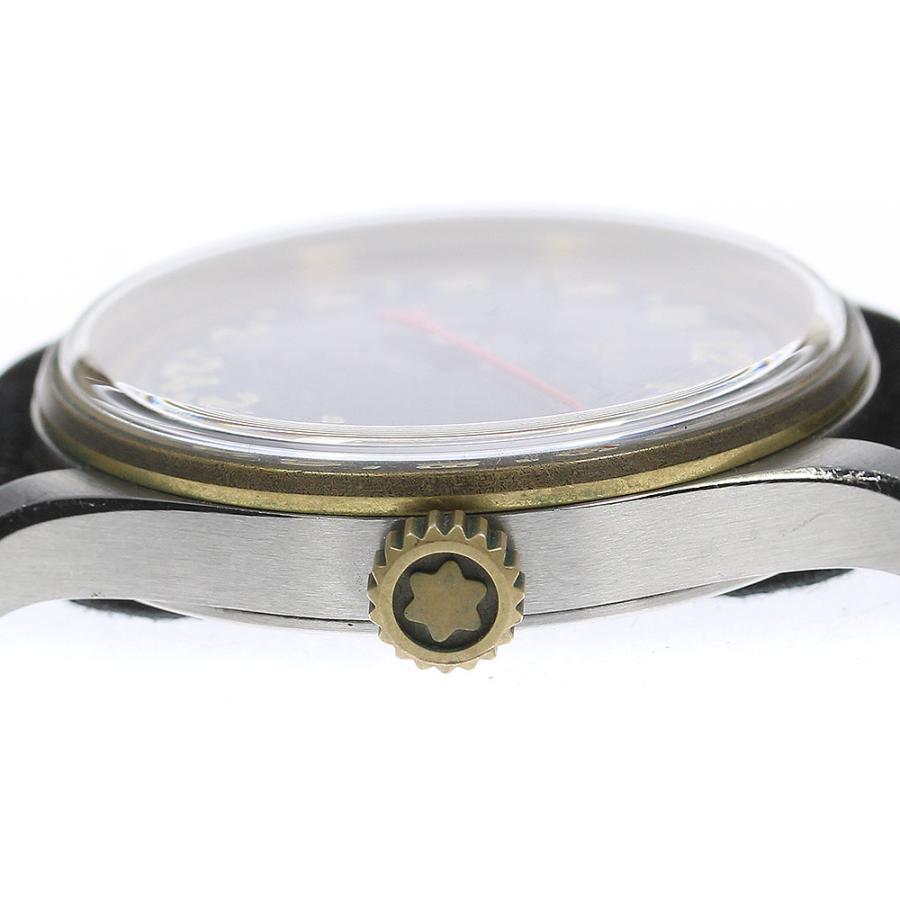 MONTBLANC（筆記具、時計） モンブラン MONTBLANC 126007 1858 オートマティック 24H 世界地図 24時間計 ...