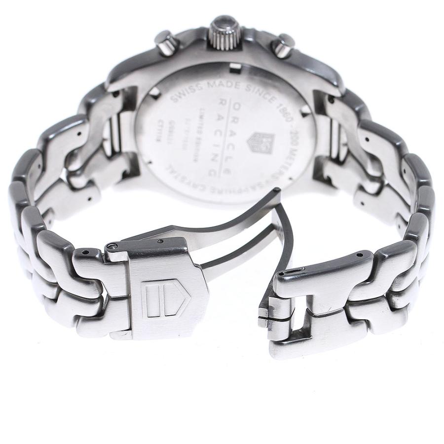 TAG HEUER タグホイヤー CT1118 リンク オラクルレーシング クロノグラフ クォーツ メンズ _814922 : CLOSER ...