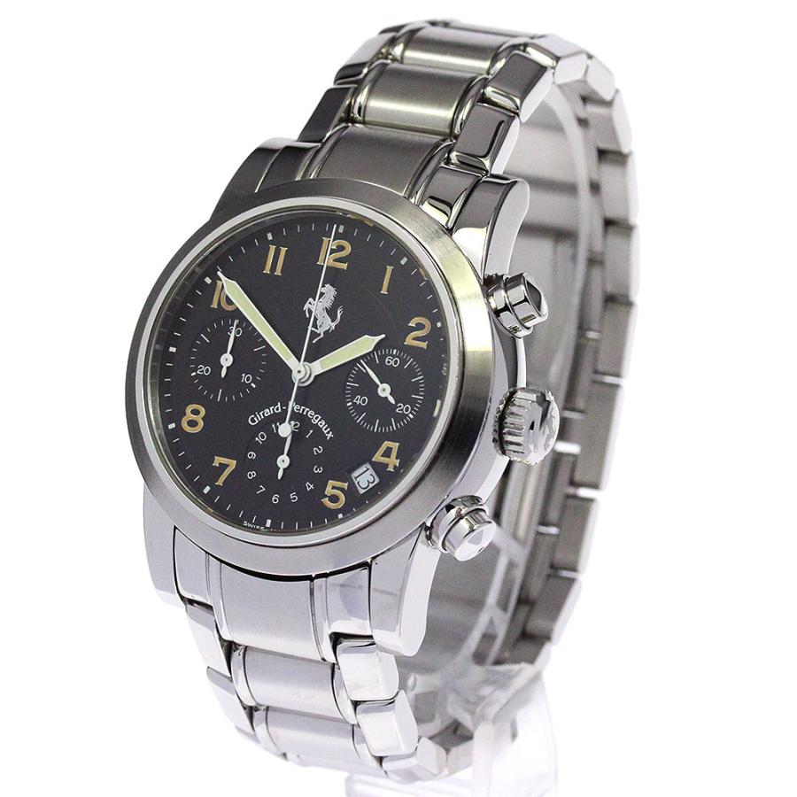 ジラール・ペルゴ GIRARD PERREGAUX 8020 フェラーリ クロノグラフ デイト 自動巻き メンズ _815059 : ...