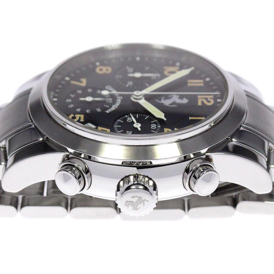 ジラール・ペルゴ GIRARD PERREGAUX 8020 フェラーリ クロノグラフ デイト 自動巻き メンズ _815059 ...