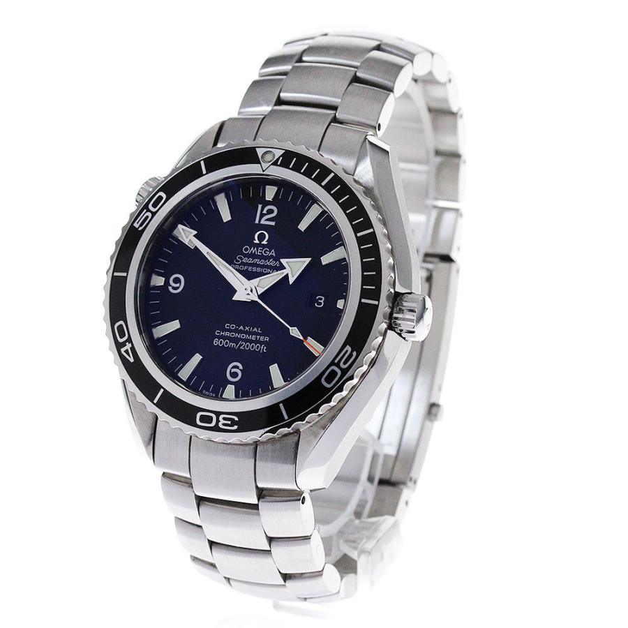 オメガ OMEGA 2200.50 シーマスター600 プラネットオーシャン デイト 自動巻き メンズ 良品 保証書付き_815463 : ...