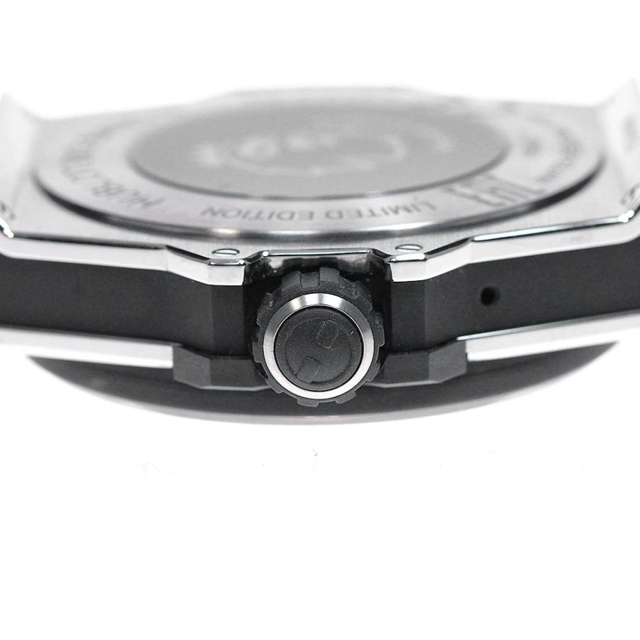 HUBLOT ウブロ 440.NX.1100.NR.PLW21 ビッグバンe チタニウム クォーツ メンズ 良品 箱付き_815530 ...