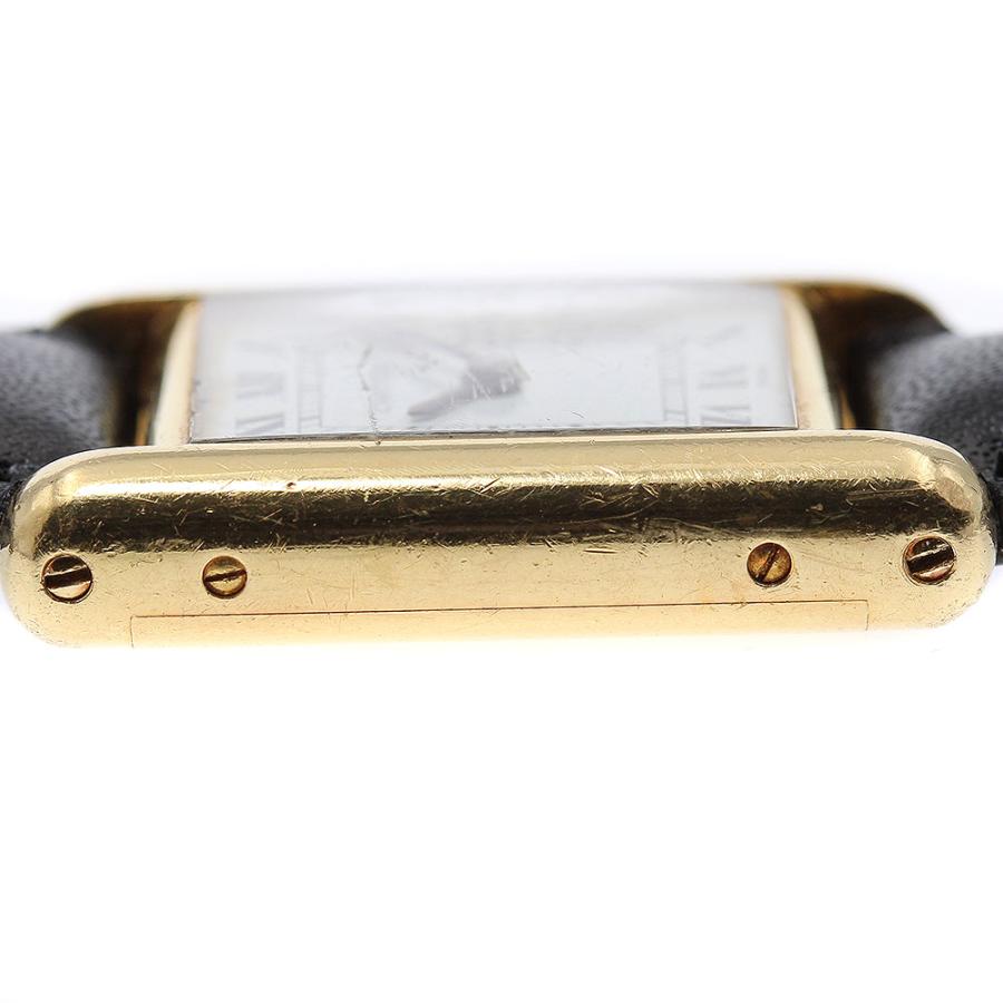 Cartier カルティエ CARTIER W1504953 タンクルイ MM K18YG 手巻き レディース _815556 ...
