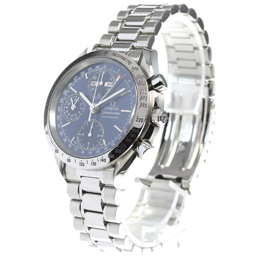 OMEGA オメガ 3521.80 スピードマスター トリプルカレンダー クロノグラフ 自動巻き メンズ 保証書付き_815638 ...