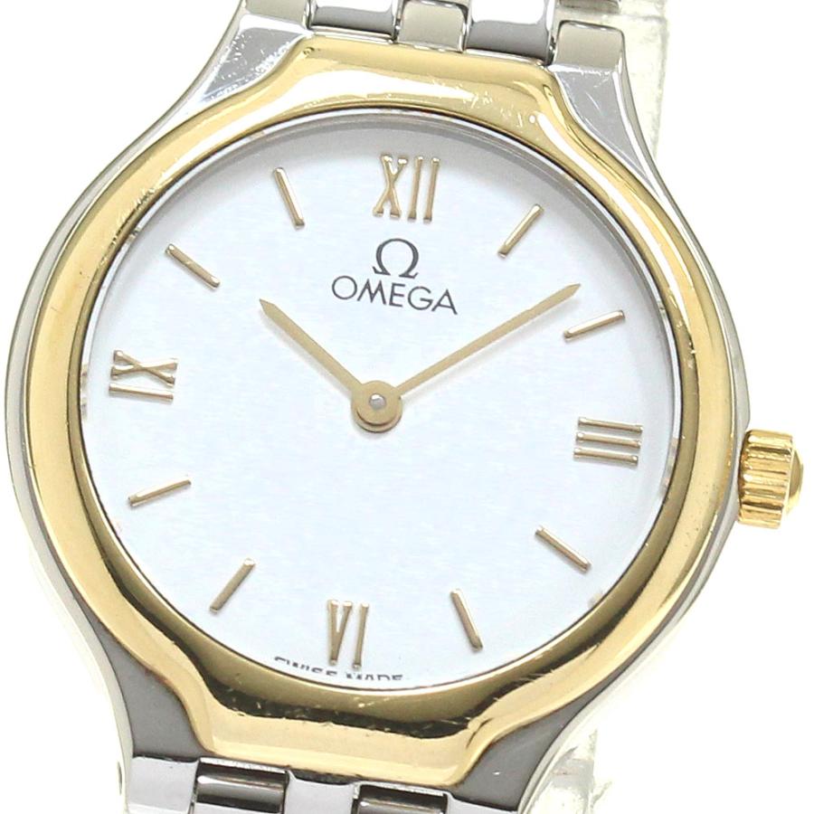 OMEGA オメガ 4360.23 デビル YGベゼル クォーツ レディース _815663 : CLOSER Yahoo!ショップ - 通販 ...