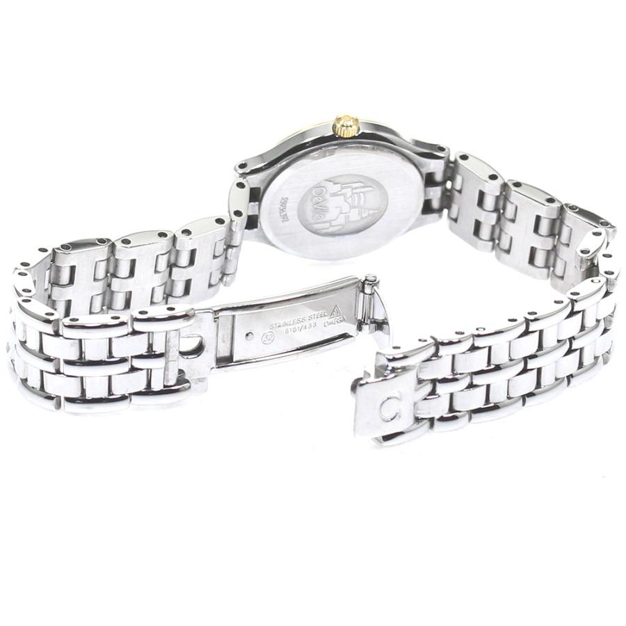 OMEGA オメガ 4360.23 デビル YGベゼル クォーツ レディース _815663 : CLOSER Yahoo!ショップ - 通販 ...