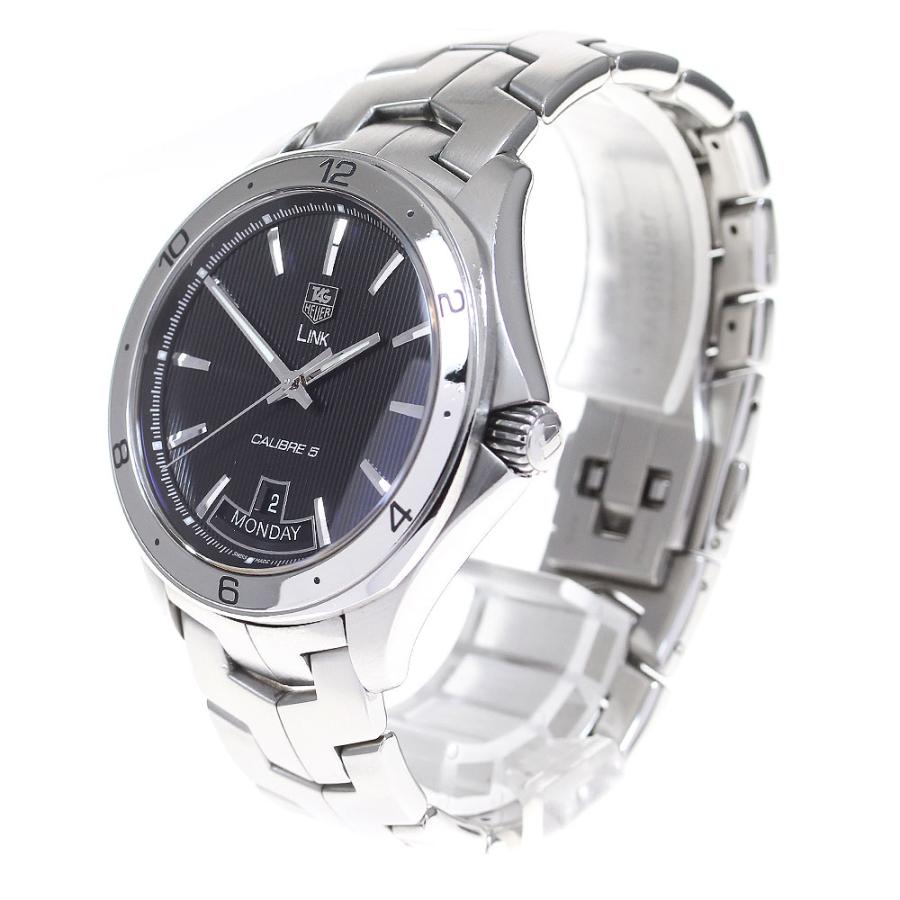 タグホイヤー TAG HEUER WAT2010-0 リンク キャリバー5 デイデイト 自動巻き メンズ 箱付き_815831 :815831 ...