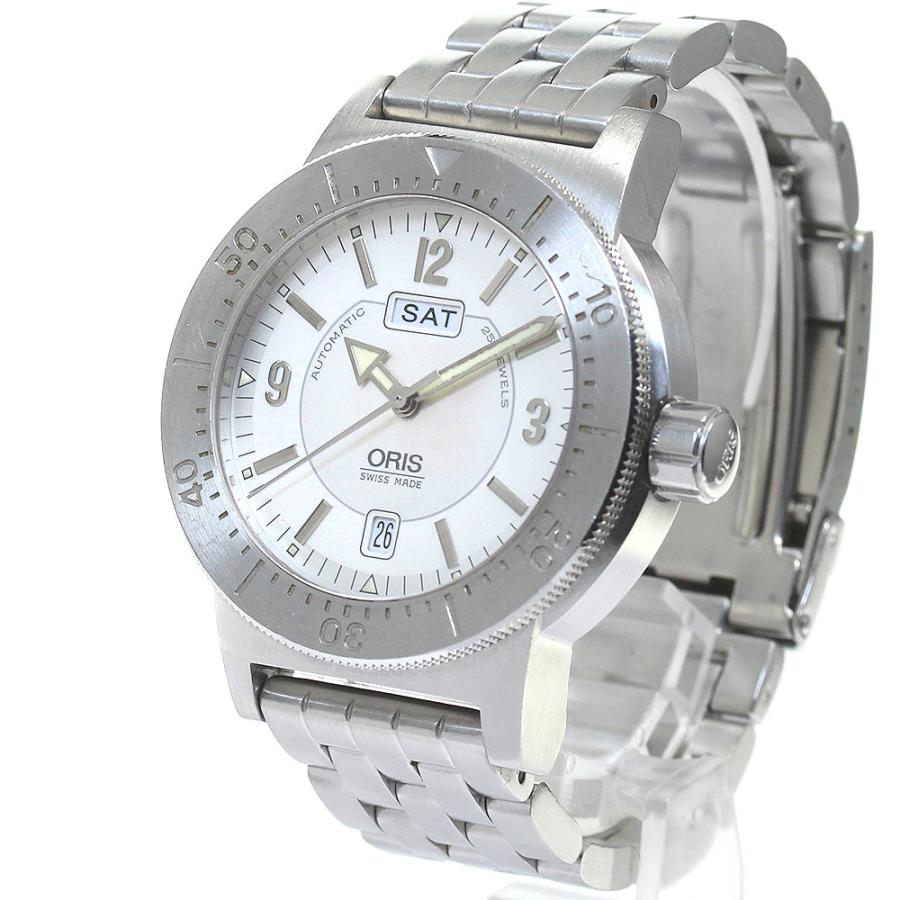 ORIS オリス 7514 ビッグクラウン デイデイト 自動巻き メンズ _816011 : CLOSER Yahoo!ショップ - 通販 - Yahoo!ショッピング