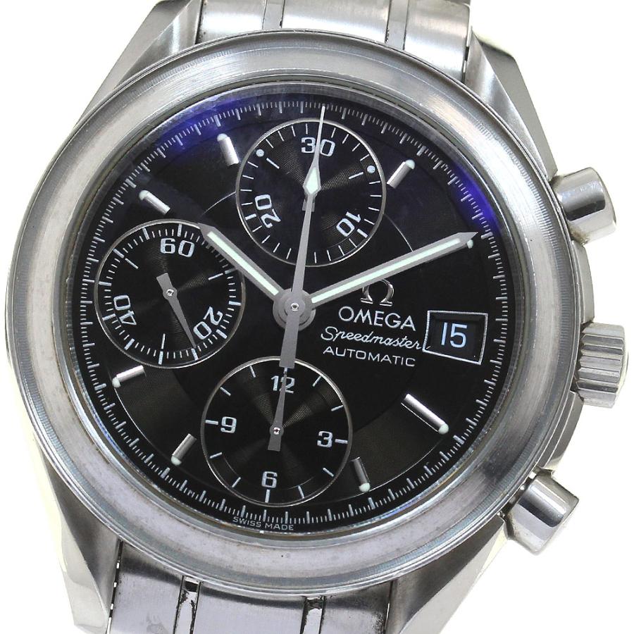 OMEGA 訳あり オメガ 3513.50 スピードマスター デイト クロノグラフ 自動巻き メンズ _816042 : CLOSER Yahoo!ショップ - 通販 - Yahoo!ショッピング
