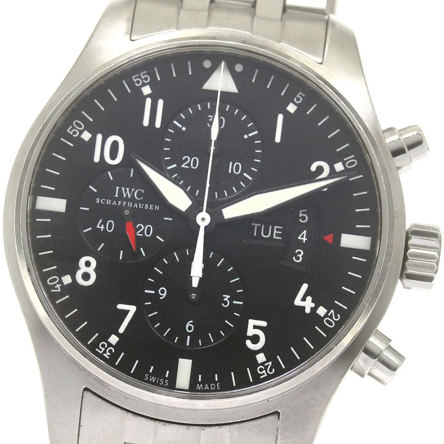 IWC SCHAFFHAUSEN IW377704 パイロットウォッチ クロノグラフ 自動巻き メンズ _816202 : 816202 : CLOSER Yahoo!ショップ - 通販 ...