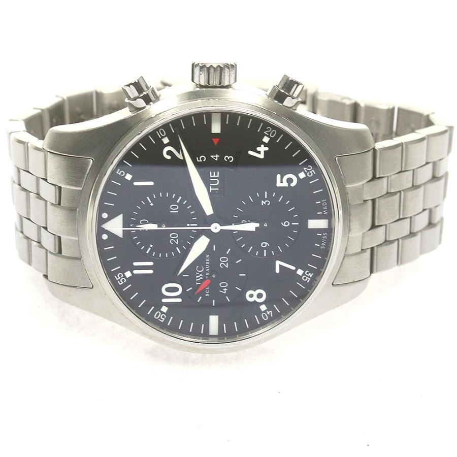 IWC SCHAFFHAUSEN IW377704 パイロットウォッチ クロノグラフ 自動巻き メンズ _816202 : CLOSER ...