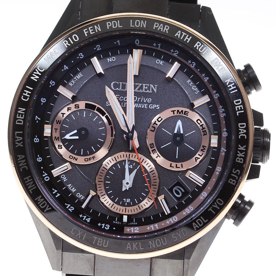 シチズン CITIZEN CC4016-67E アテッサ ACT Line エコドライブ ソーラー電波 メンズ 良品 箱・保証書付き_816264 :816264:CLOSER Yahoo ...