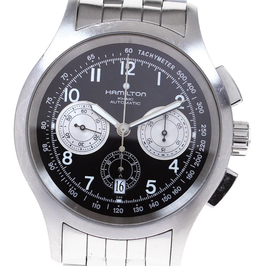HAMILTON ハミルトン H765160 カーキ アビエーション クロノグラフ 自動巻き メンズ _816289 : CLOSER ...