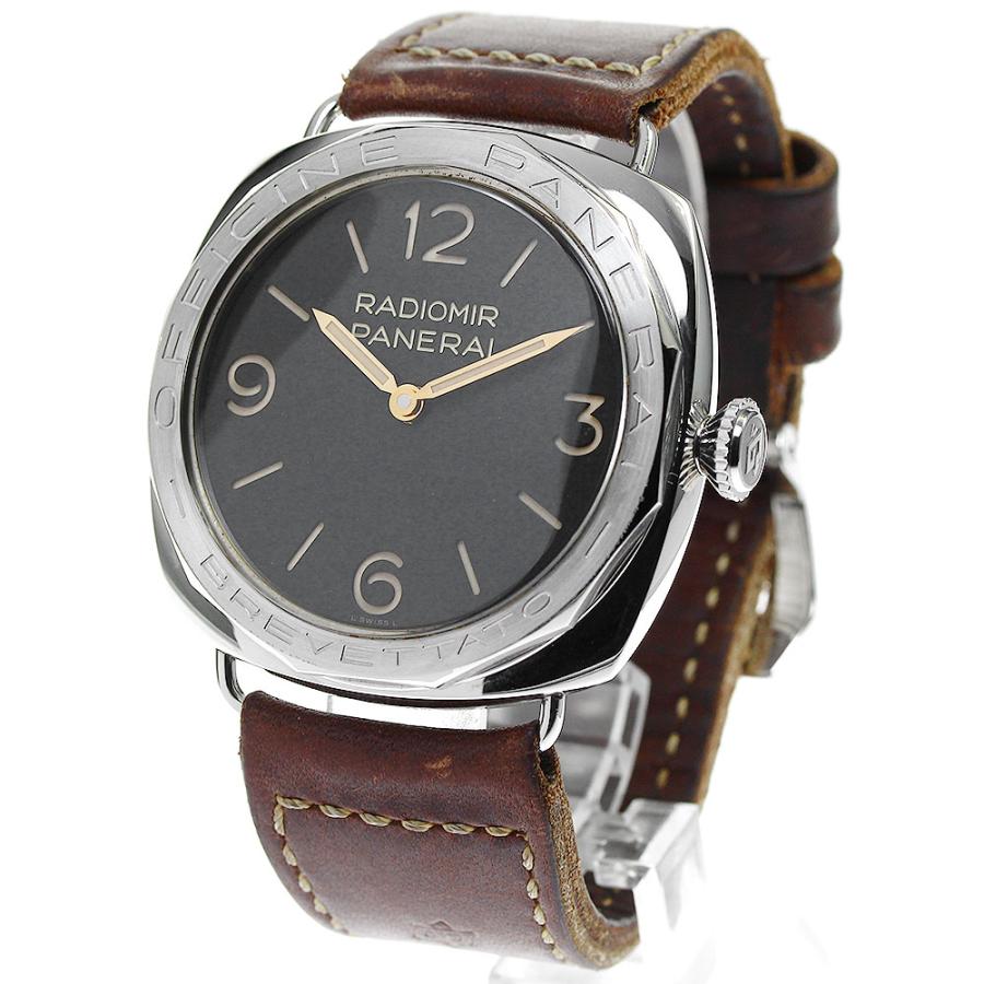 OFFICINE PANERAI パネライ PAM00685 ラジオミール 3Days アッチャイオ 手巻き メンズ _816485 ...
