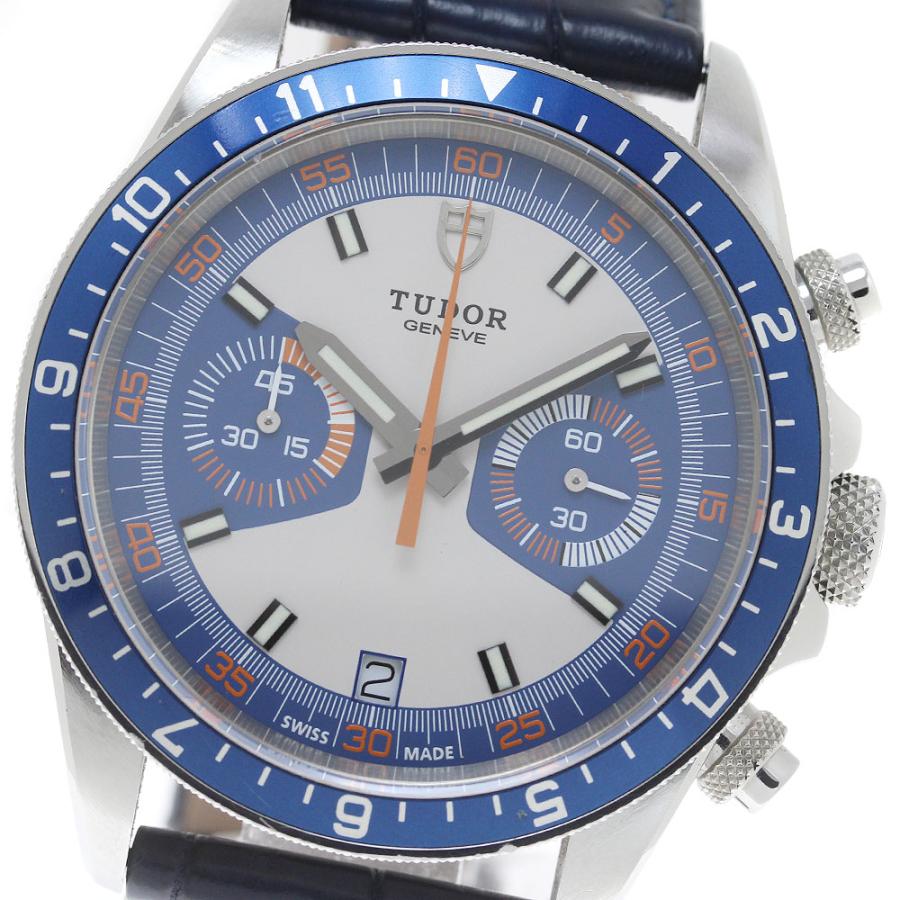 TUDOR チュードル 70330 ヘリテージ クロノ クロノグラフ 自動巻き メンズ _816511 : CLOSER Yahoo!ショップ ...