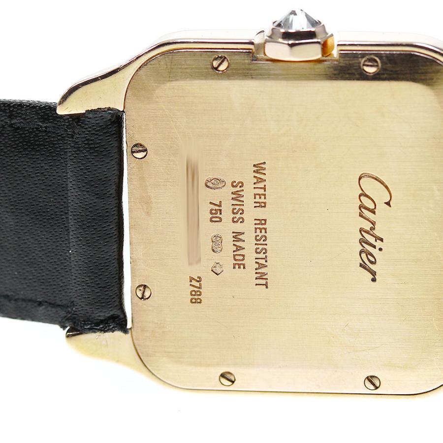 Cartier カルティエ CARTIER WH100351 サントスデュモン K18PG クォーツ メンズ _816788 : CLOSER ...