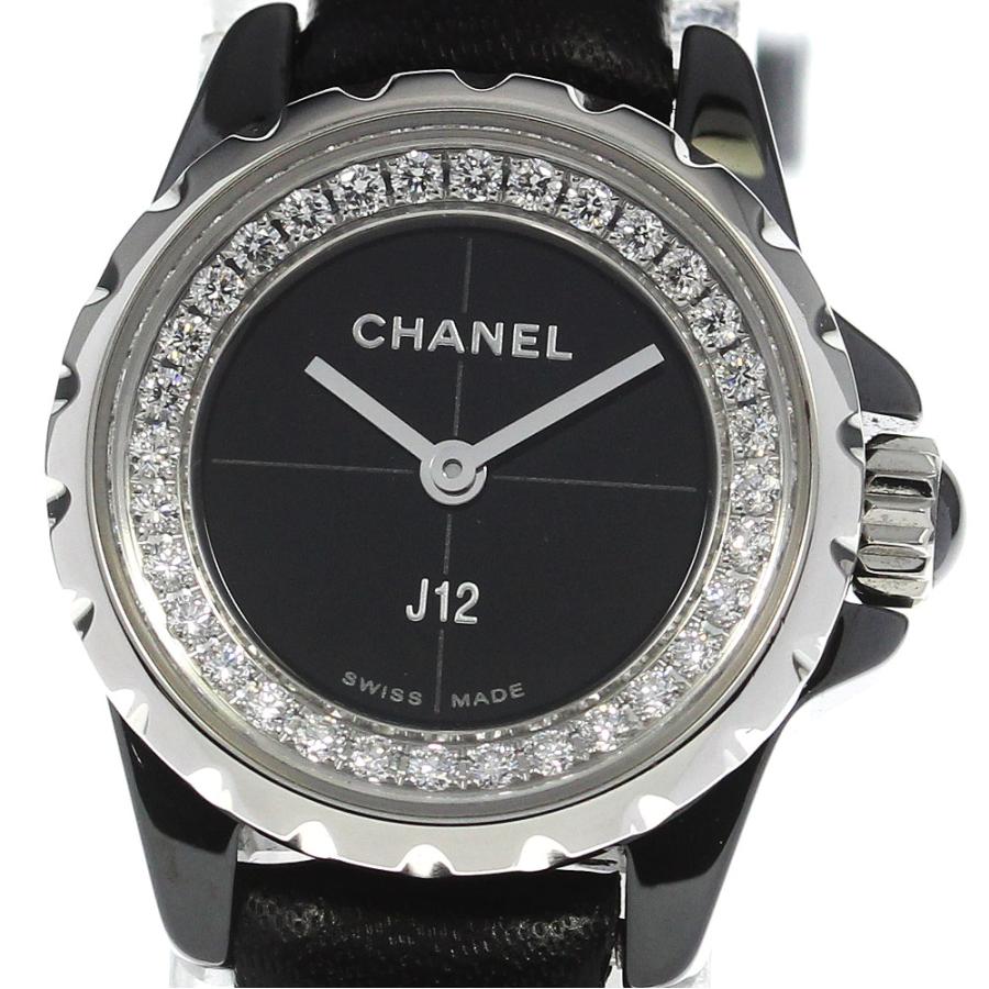 CHANEL シャネル H4663 J12 XS ダイヤ クォーツ レディース _816842 : CLOSER Yahoo!ショップ - 通販 - Yahoo!ショッピング