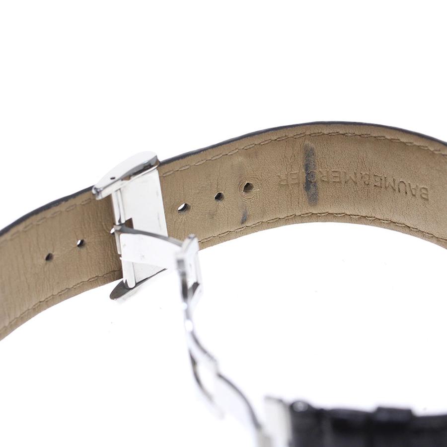 BAUME&MERCIER（ボーム&メルシエ） ボーム＆メルシェ Baume & Mercier 65533 クラシマ クロノグラフ 自動巻き ...