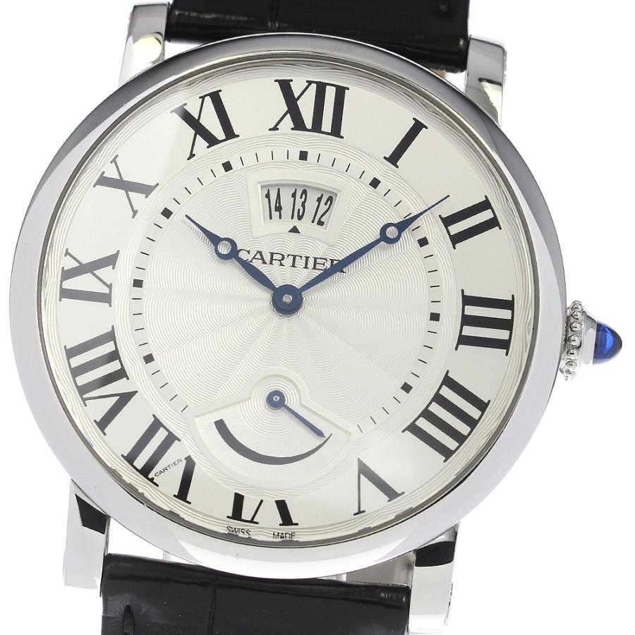 Cartier カルティエ CARTIER W1556369 ロトンド ドゥ パワーリザーブ 手巻き メンズ 保証書付き_816900 ...