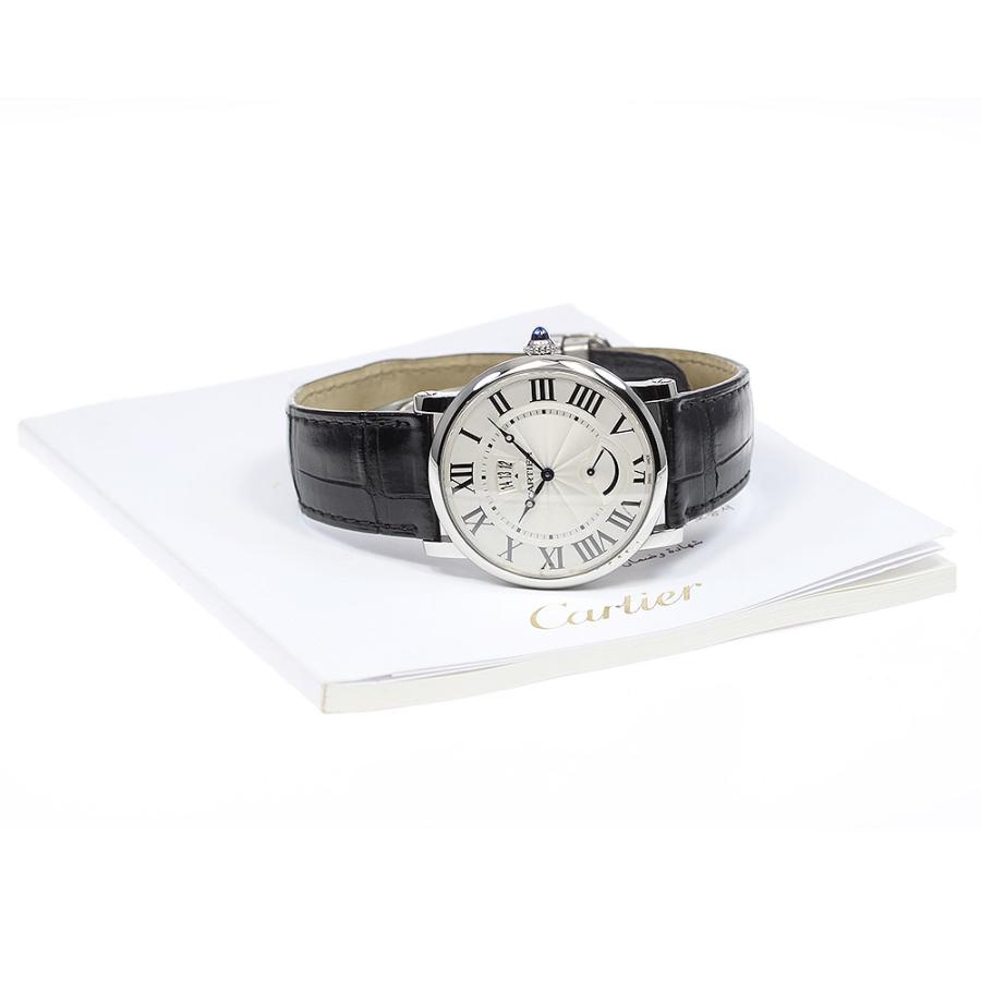 Cartier カルティエ CARTIER W1556369 ロトンド ドゥ パワーリザーブ 手巻き メンズ 保証書付き_816900 ...