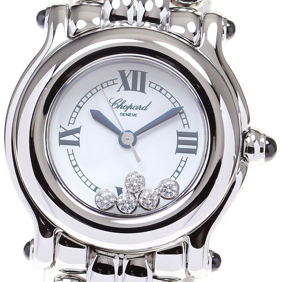 Chopard ショパール 27/8250-23 ハッピースポーツ 5Pダイヤ クォーツ レディース 良品 _817015 : CLOSER Yahoo!ショップ - 通販 - Yahoo ...