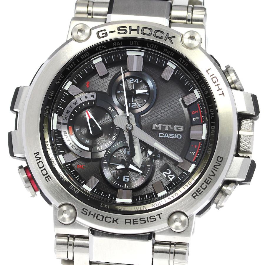 CASIO カシオ MTG-B1000-1AJF G-SHOCK MT-G ソーラー電波 メンズ 美品 箱・保証書付き_817106 : CLOSER Yahoo!ショップ - 通販 ...