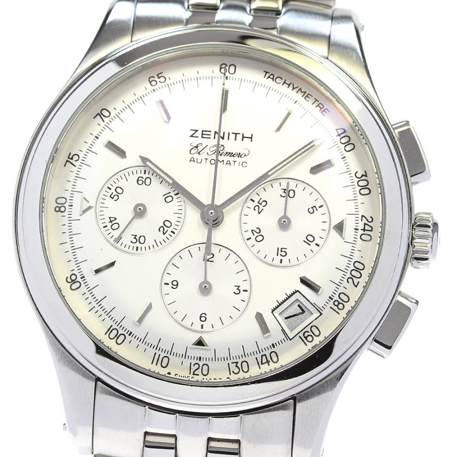 ZENITH（時計） ゼニス ZENITH 02.0501.400 クラス エルプリメロ クロノグラフ 自動巻き ボーイズ _817411 : CLOSER Yahoo!ショップ - 通販 ...