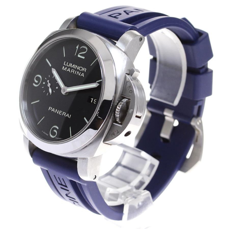 OFFICINE PANERAI 訳あり パネライ PAM00312 ルミノールマリーナ 1950 3デイズ スモールセコンド 自動巻き ...