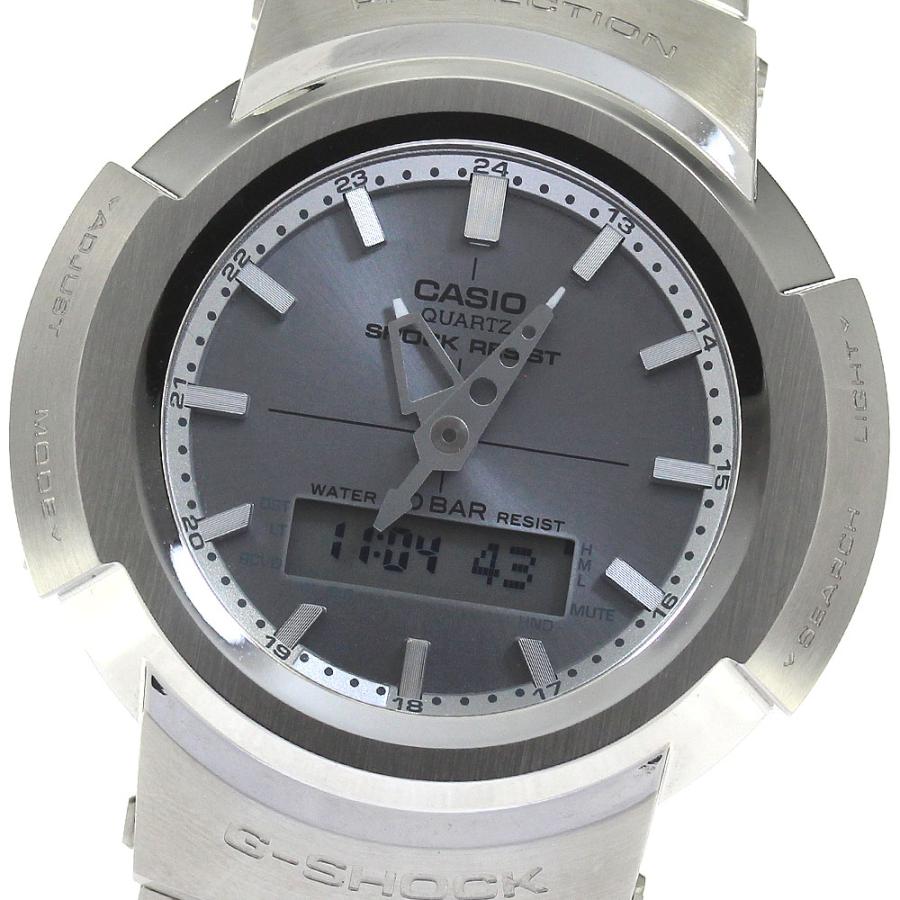 CASIO カシオ AWM-500D-1A8JF Gショック フルメタル ソーラー CASIO カシオ AWM-500D-1A8JF Gショック フルメタル ソーラー